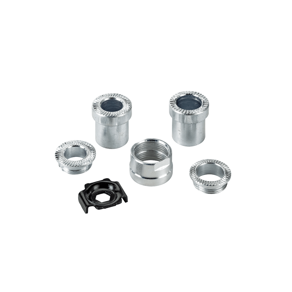 Elite Knurled Thru Axle Adaptor (Silver) – TheTriWorld